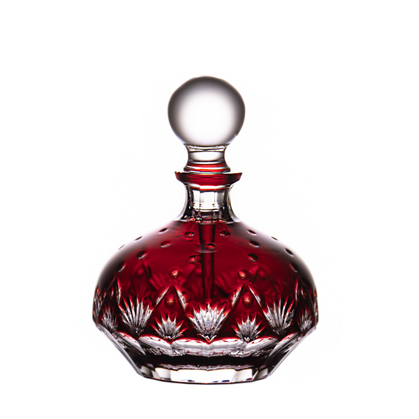 Gallet Ruby Red Perfume Bottle 2.7 oz - Ajka Crystal