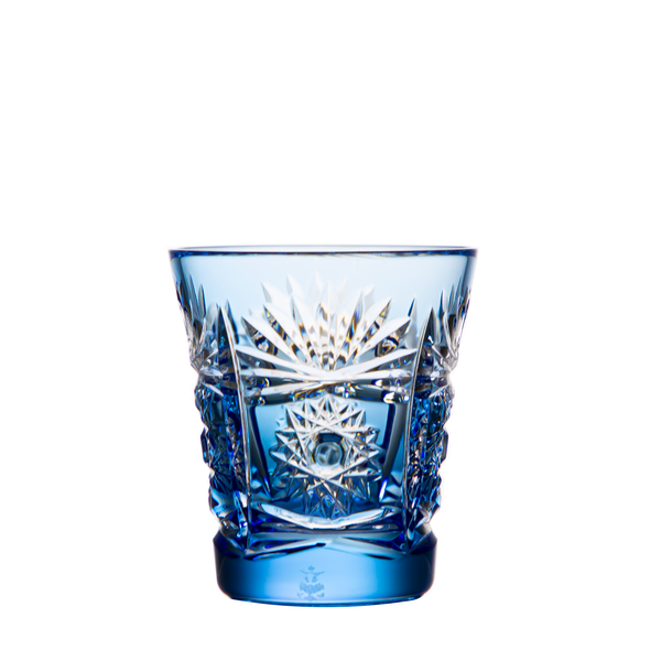 Fabergé Czar Bellagio Light Blue Shot Glass - Ajka Crystal