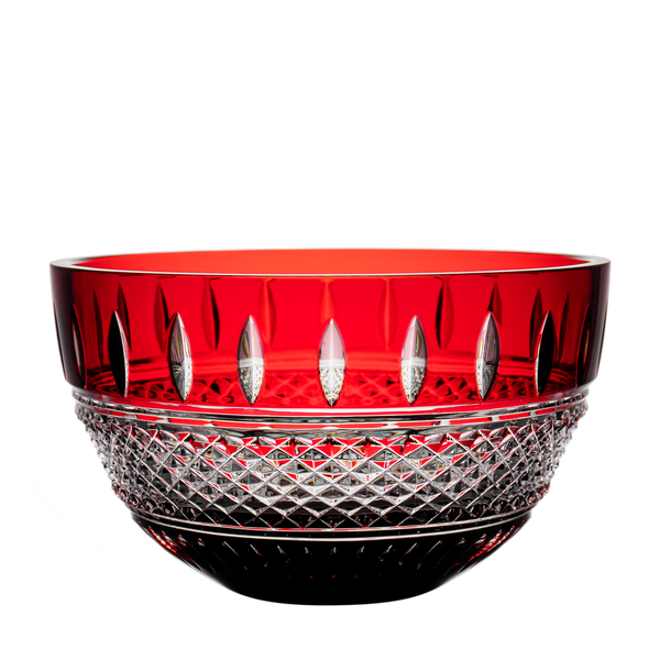 Waterford Irish Lace Ruby Red Bowl 9.8 in - Ajka Crystal