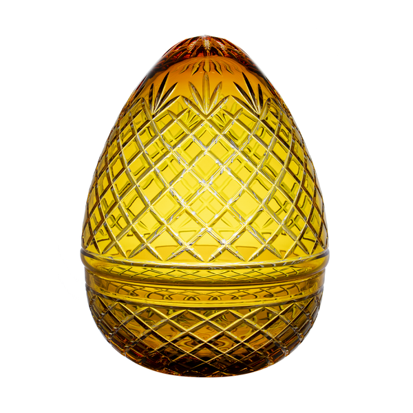 Fabergé Odessa Golden Egg Box 16.1 in - Ajka Crystal