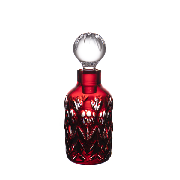 Florderis Ruby Red Perfume Bottle 1.7 oz - Ajka Crystal