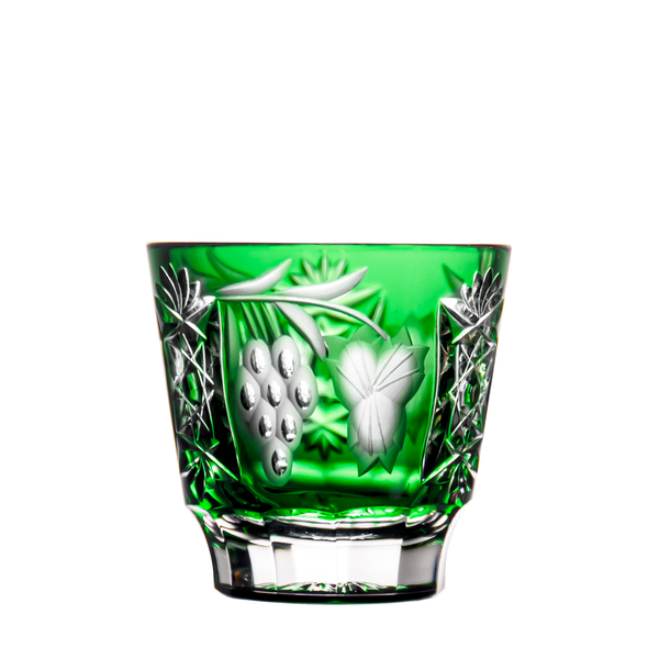 Marsala Green Shot Glass - Ajka Crystal